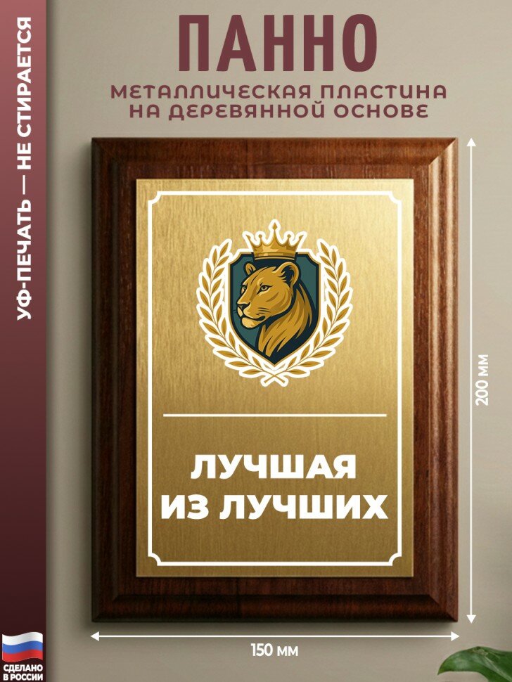 Настенный диплом "Лучшая из лучших"