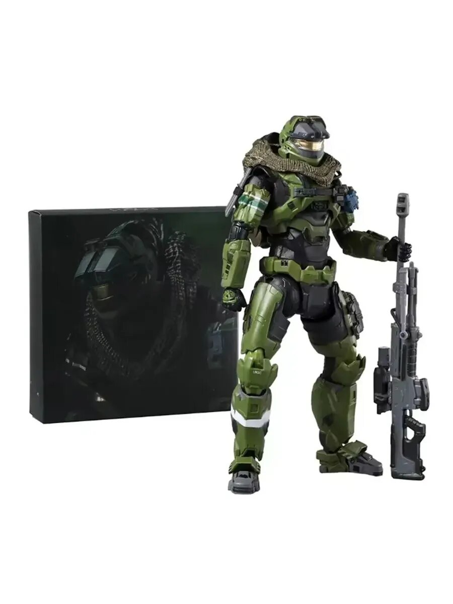 Фигурка "Halo Reach Noble Three", JUN-A266, пластик, высота 17 см