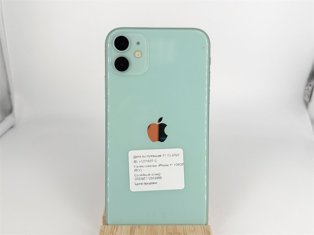 Смартфон Apple iPhone 11 128 ГБ MWM62RU/A, Dual: nano SIM + eSIM, зеленый