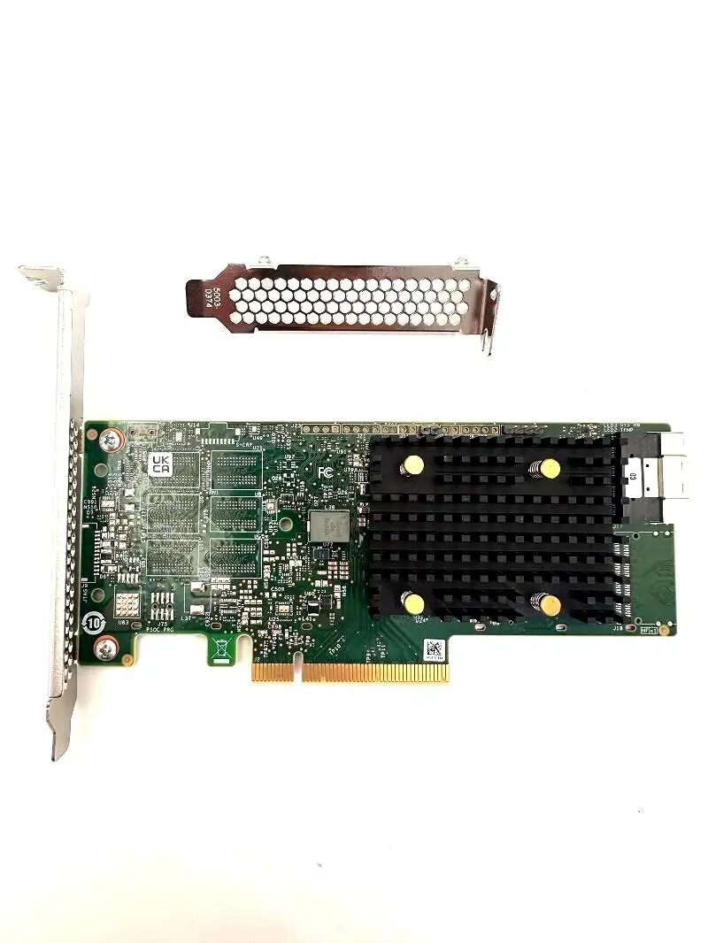 PCIe 4.0 x8 SAS3808 RAID контроллер LSI 9500-8i