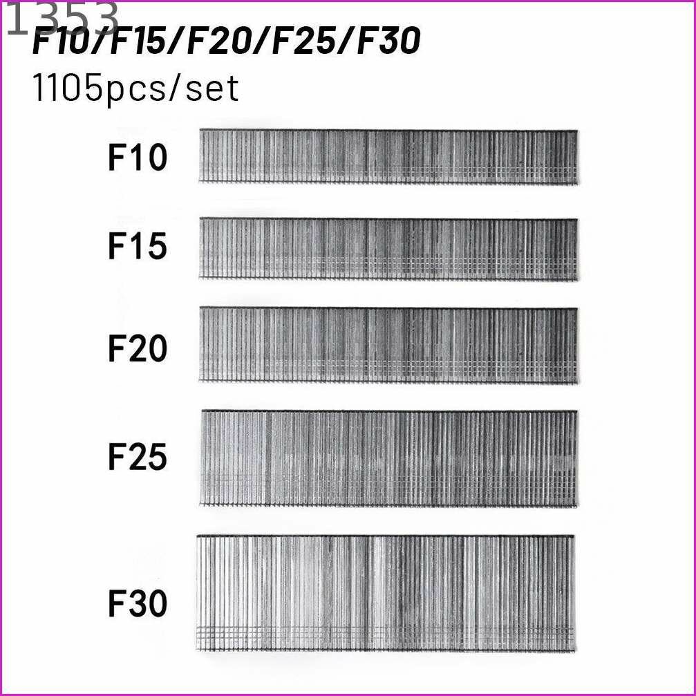 1105 шт. F15/F20/F25/F30 прямые гвозди для DIY дома/сада, деревообработки