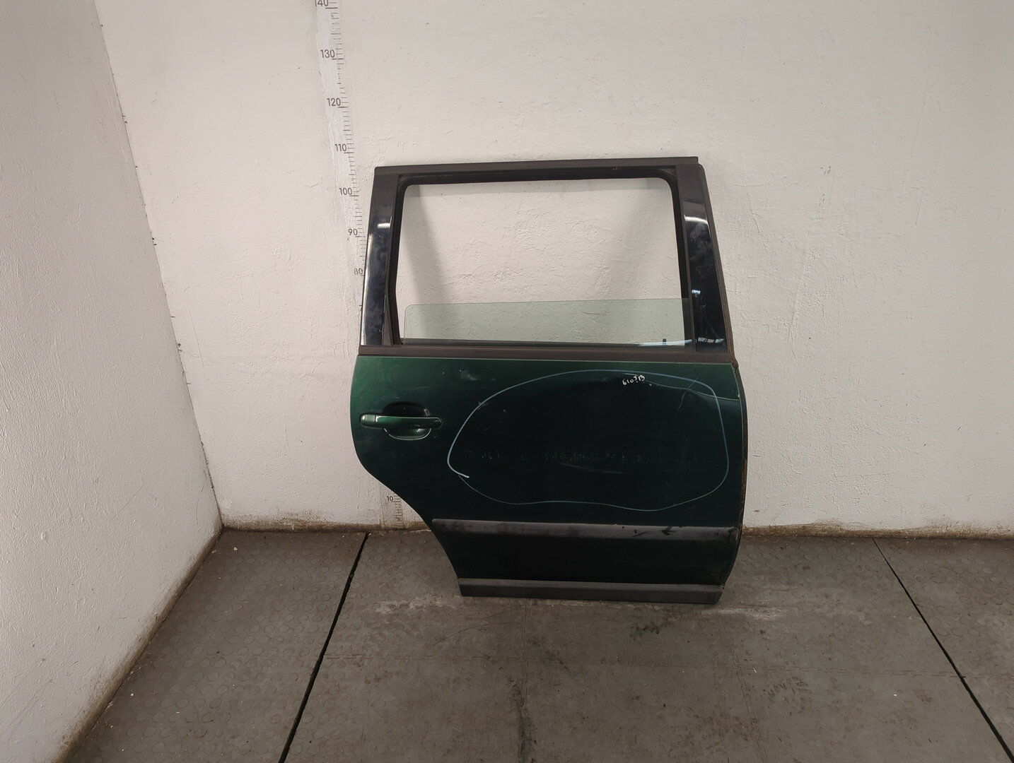 Дверь боковая (легковая) правая задняя Volkswagen Passat 5 Б/У