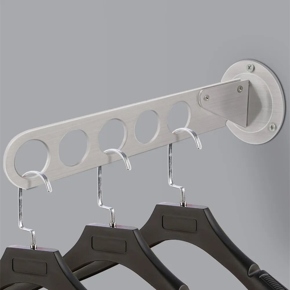 Рейлинг для кухни и ванной из нержавеющей стали, 24.5 см х 7.3 см х 3.8 см, 1 предм.