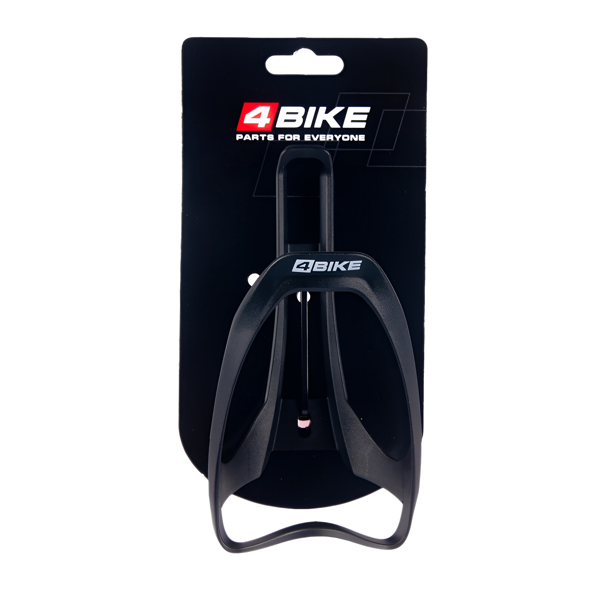 Флягодержатель велосипедный 4BIKE 051 на раму пластиковый чёрный