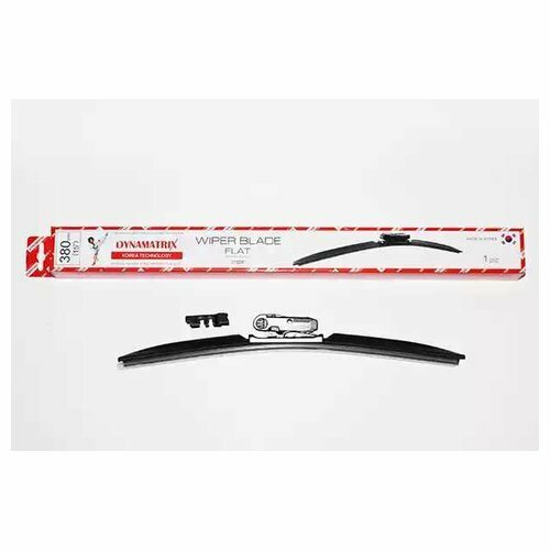 Щетка стеклоочистителя бескаркасная Multiclip (пластиковая упаковка) Dynamatrix-Korea 375DF