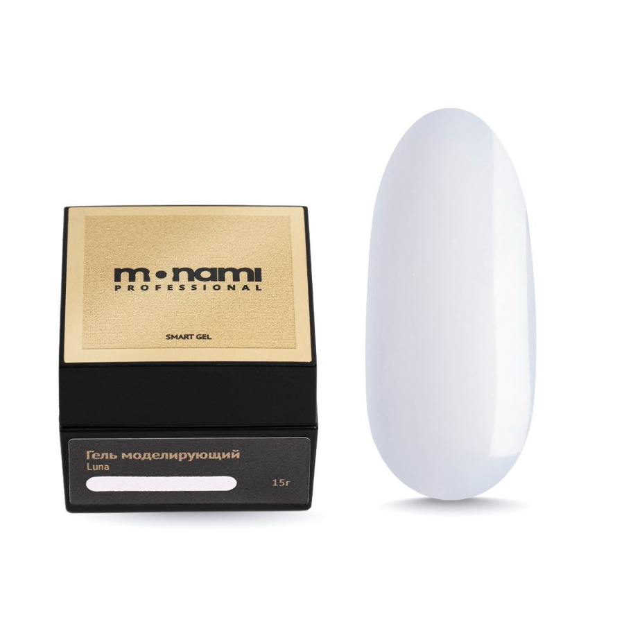 Monami Professional, Жёсткий гель для моделирования Smart Luna, 15 г