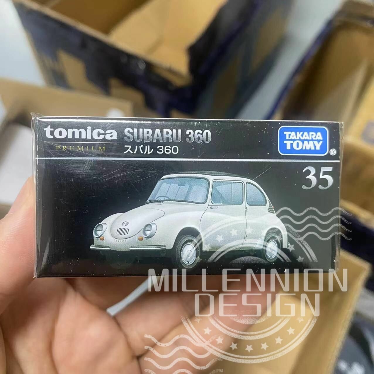 TOMICA Модель автомобиля из сплава 1:64, Серия TP(TP35 Субару 360)