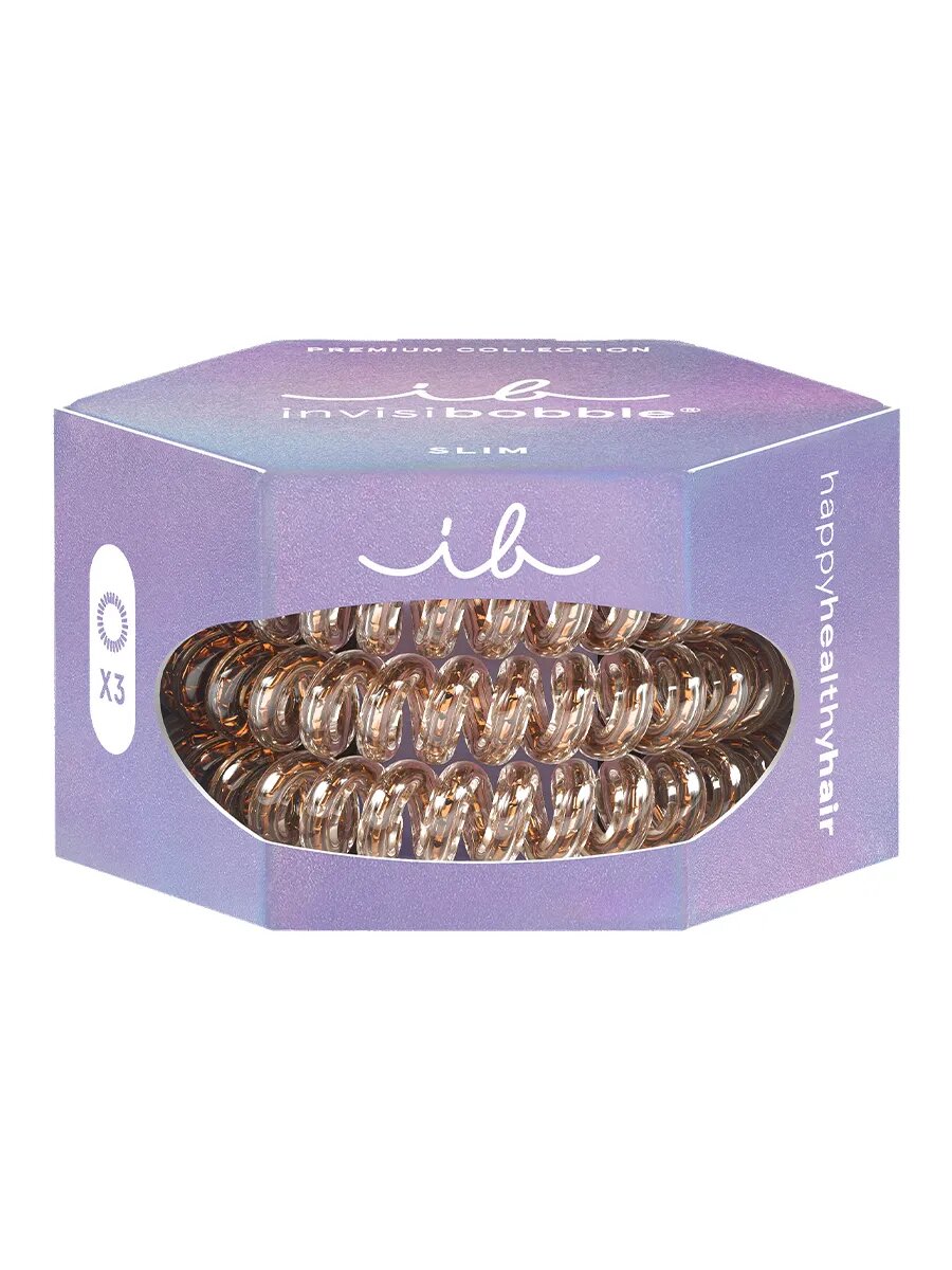 Резинка-браслет для волос SLIM PREMIUM Bronze me Pretty