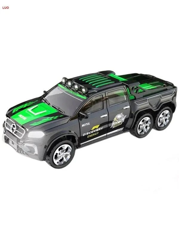 Эксклюзивная радиоуправляемая модель MercedesBenz 6x6 из металла
