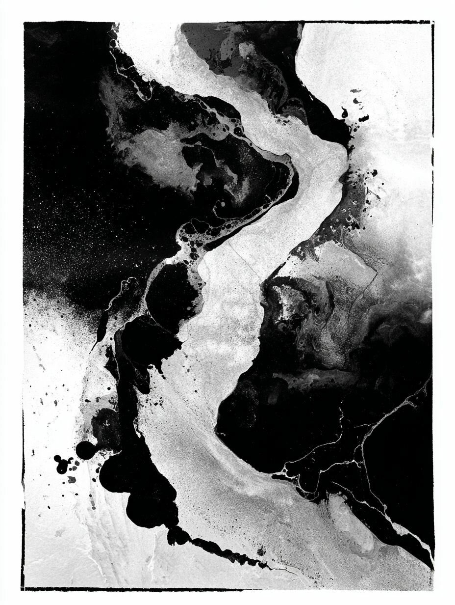 Черно-белый постер 50х70 см - ЧБ 15