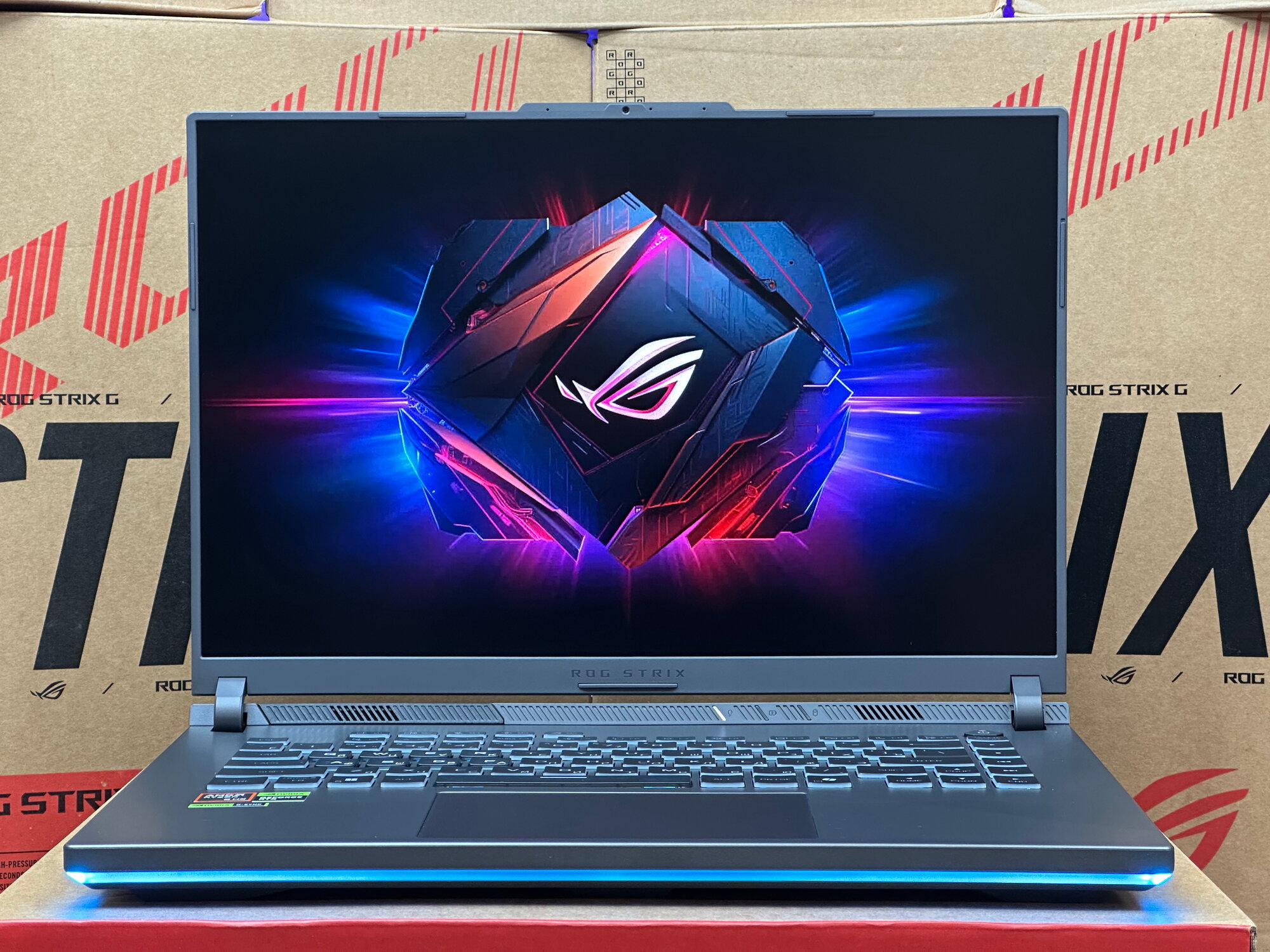 ASUS Strix G16, Ryzen 9 8940HX, 16GB DDR5, 1TB SSD, Nvidia RTX 5070ti 12GB 16" 2,5K 165герц, Win 11, Русская клавиатура