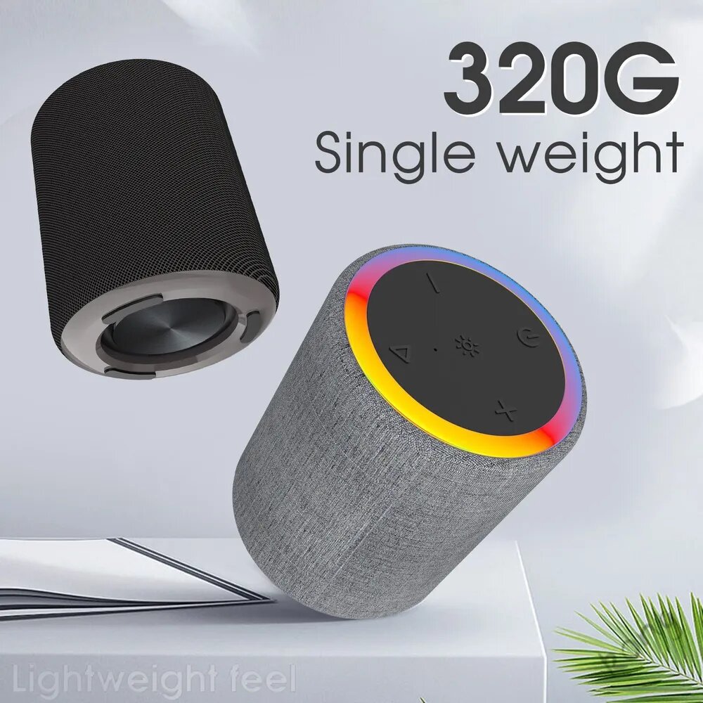 Умная колонка cm M370 Bluetooth 5.1 5 Вт IPX6 Влагозащищенная портативная с микрофоном
