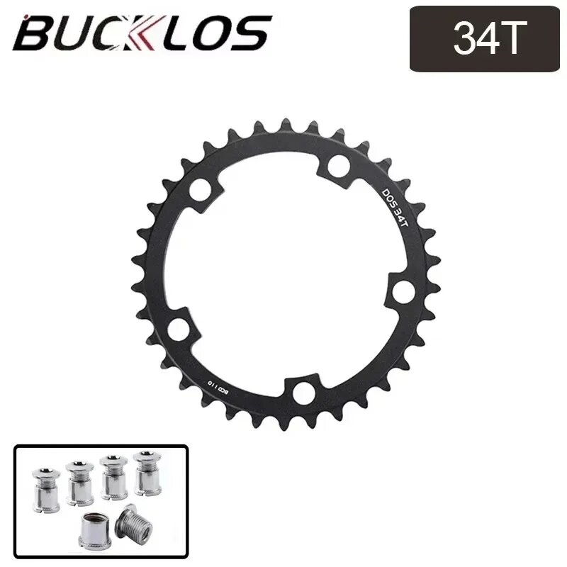 BUCKLOS Звезда велосипедная 34T, 5Hole-34T
