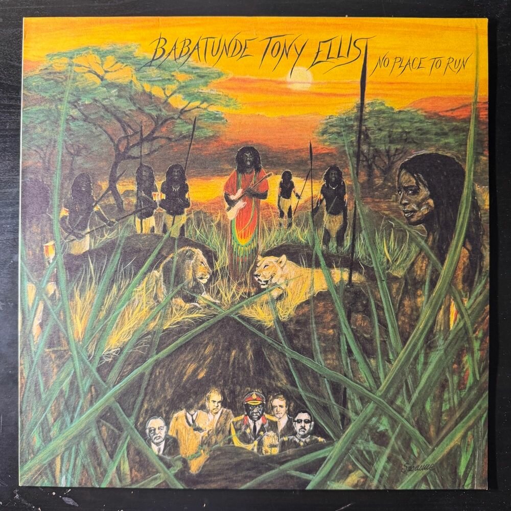 Виниловая пластинка Babatunde Tony Ellis No Place To Run (Швеция 1979г.)