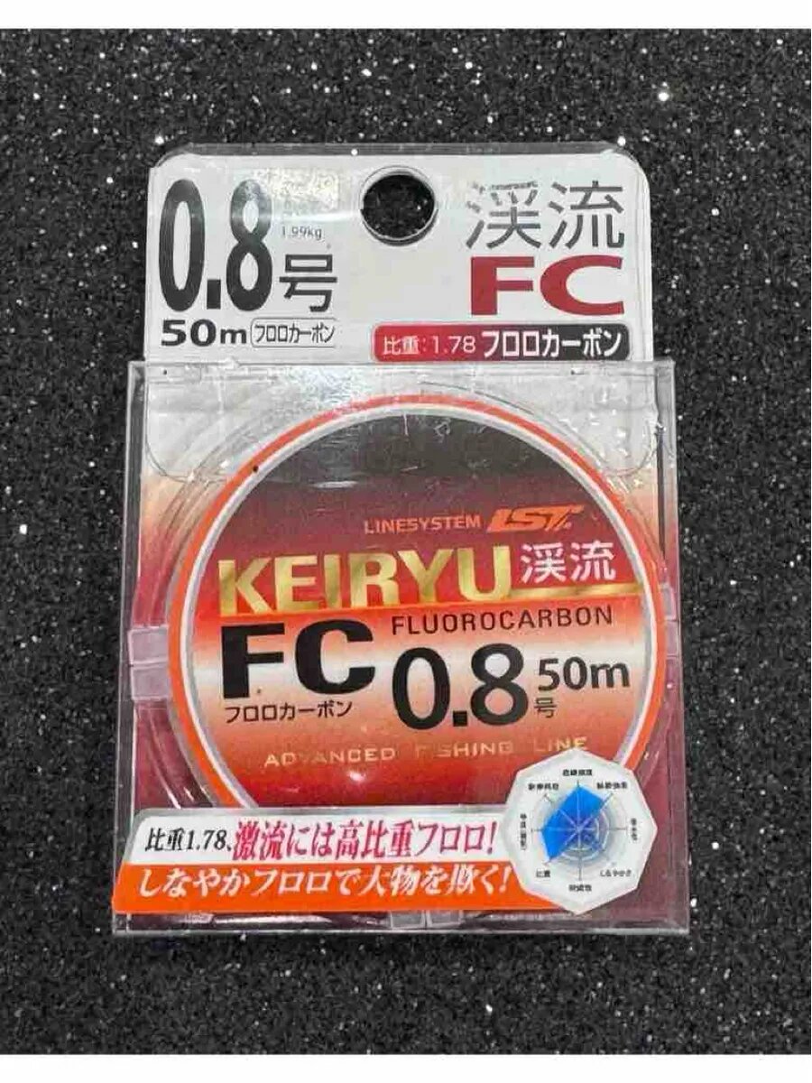 Флюорокарбоновая леска Linesystem Keiryu FC