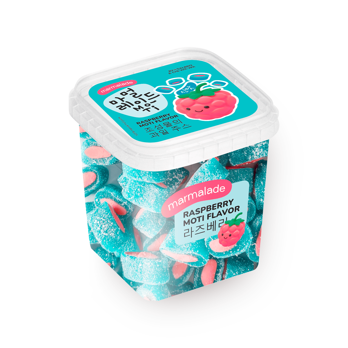 Мармелад Chi-wa-wa кислый со вкусом и ароматом малины карандаши