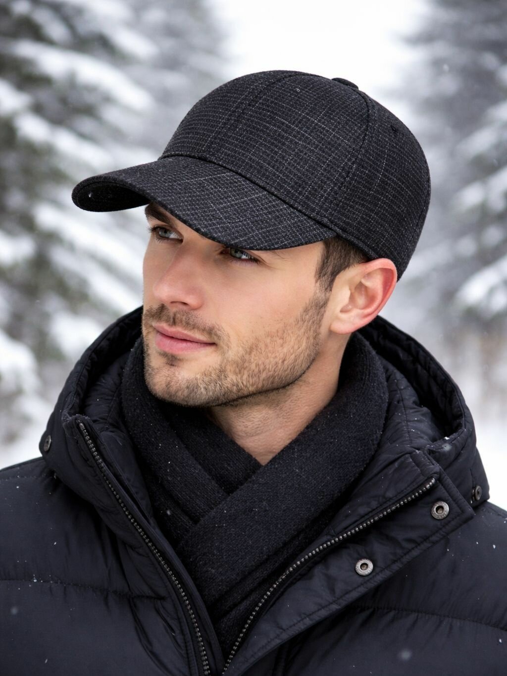 Бейсболка Осень-зима 2026 для мужчин