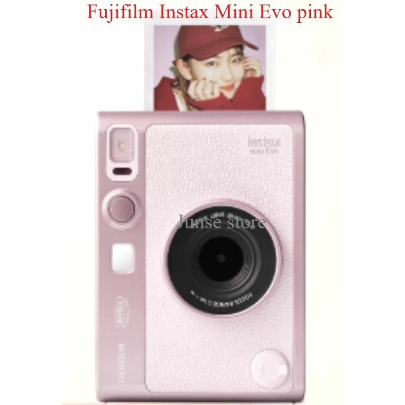 Фотоаппарат моментальной печати Fujifilm Instax Mini Evo розовый Camera