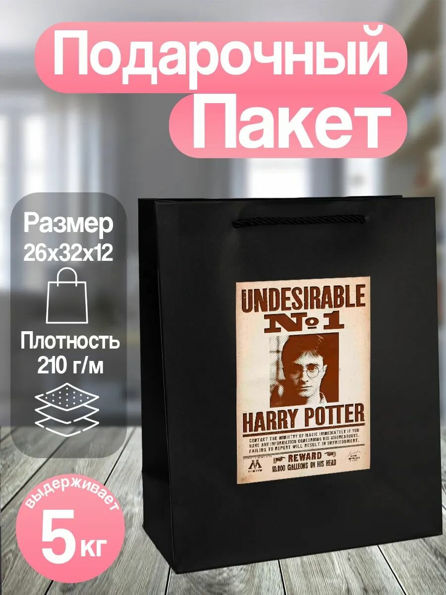 Пакет подарочный Гарри Потер