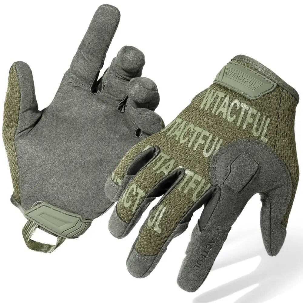 Тактические перчатки WTACTFUL Z3 Green, XL