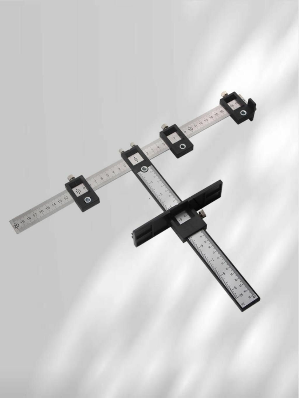 Сверлильный шаблон для дверных ручек, Черный