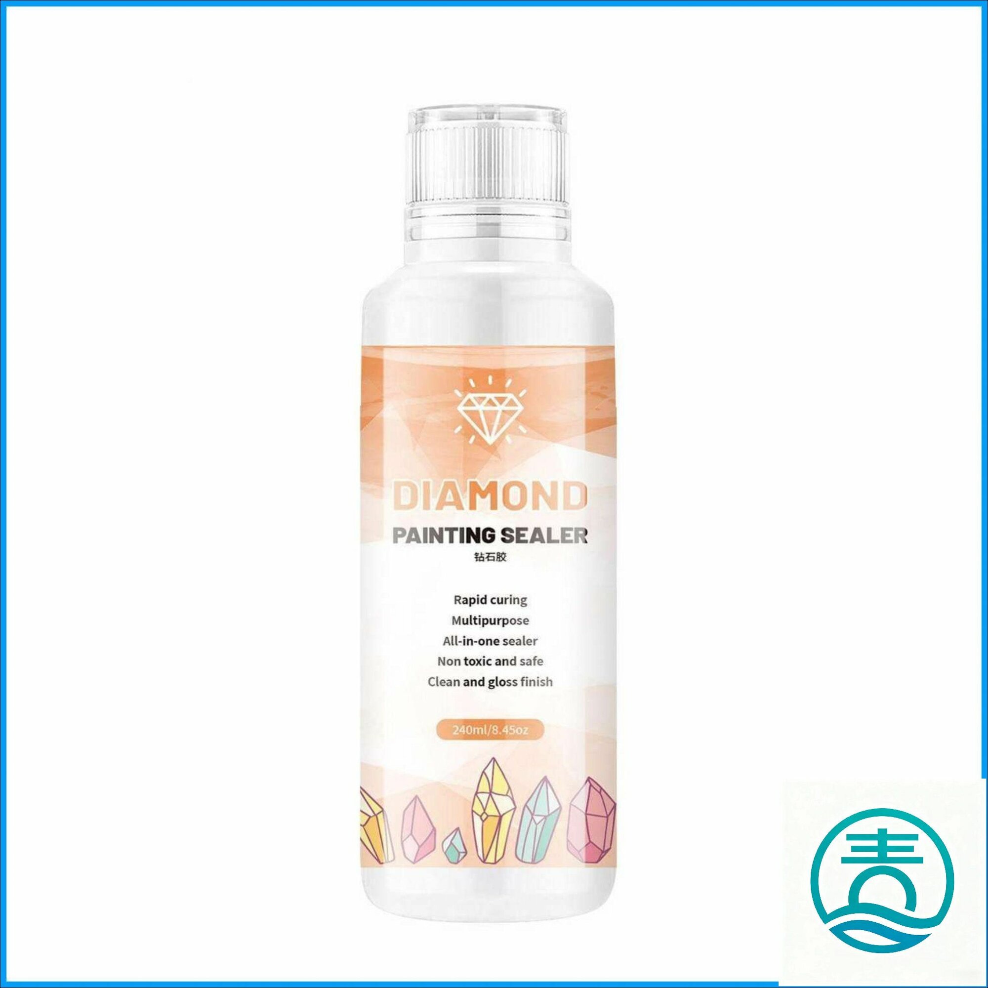 Клей гель фиксатор для алмазной мозаики 240 мл