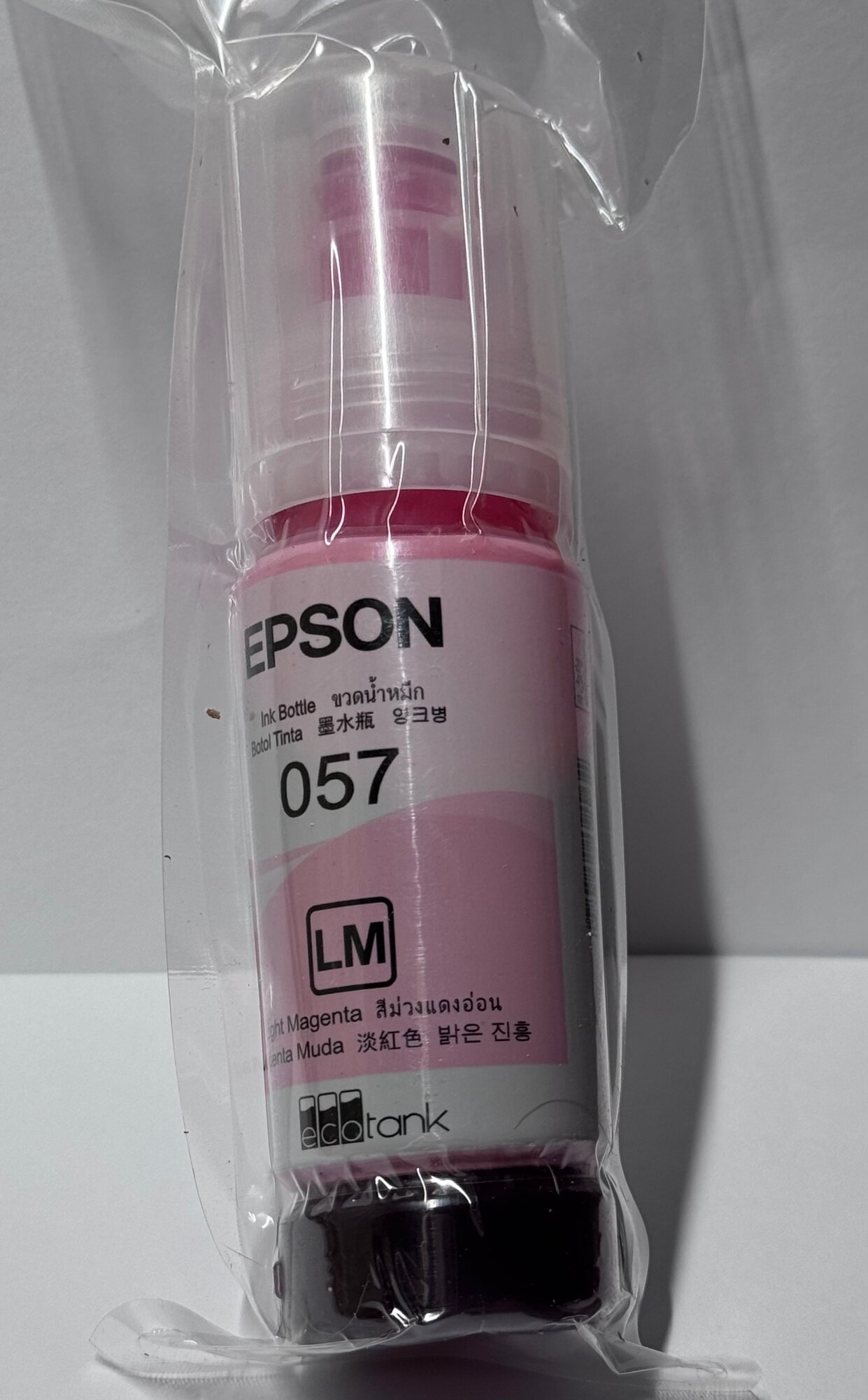 Контейнер Epson C13T09D698 057 EcoTank Ink светло-пурпурный 70ml техническая упаковка