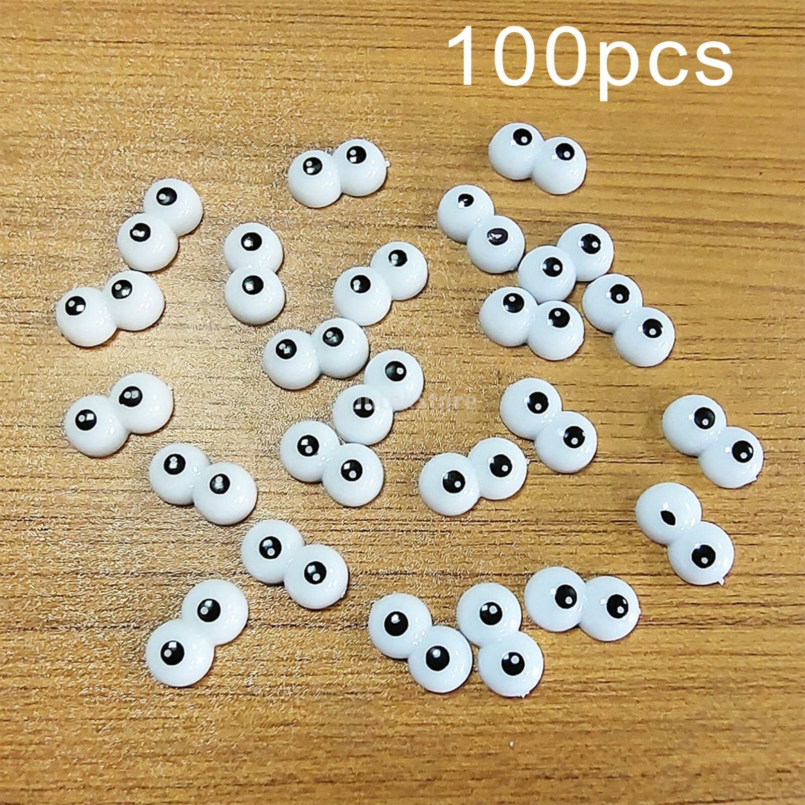 Подвижные глазки для кукол и игрушек, 100 штук, для рукодели