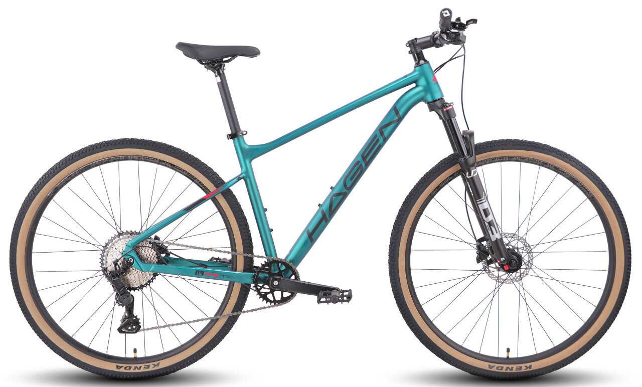 Горный велосипед Hagen 1.10 29 (2025) 22" Темно-бирюзовый (185-195 см)