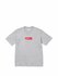 Футболка Supreme, размер L, серый