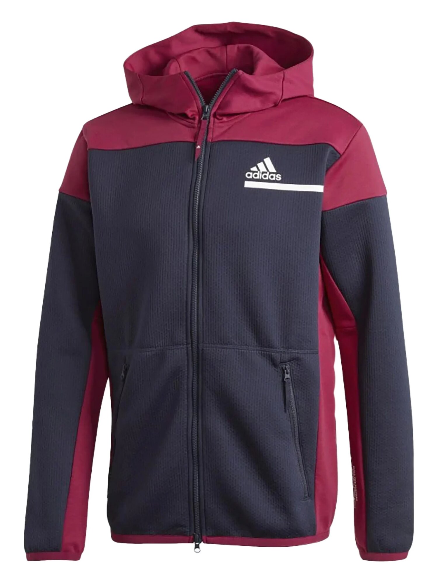 Толстовка adidas, размер S, , синий