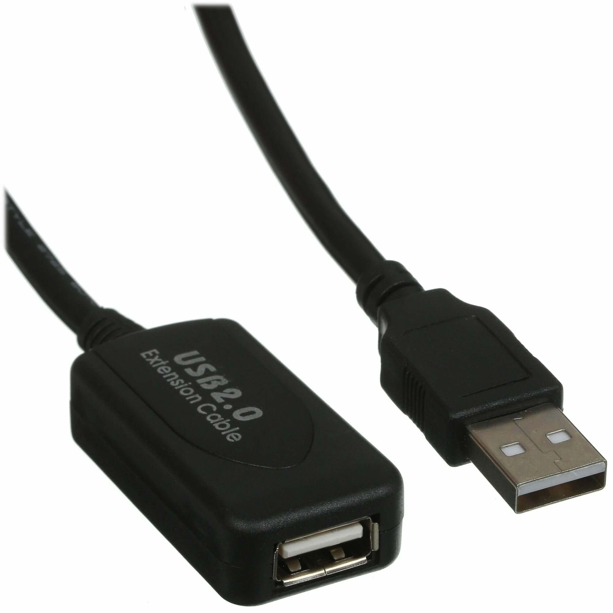 Кабель DEXP USB 2.0 Type-A (M) - USB 2.0 Type-A (F) активный 10 м