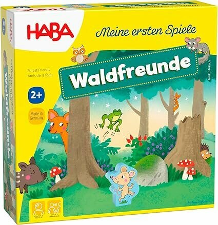 Детская настольная игра Haba - "Мои первые игры - Лесные друзья", на развитие памяти и на внимательность, от 2 лет - 306605