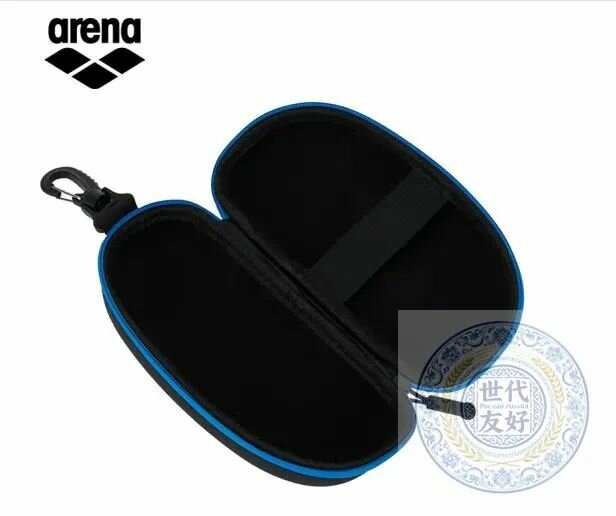 Arena Устойчивая к давлению, падения и водонепроницаемая коробка для плавательных очков с двойной подушкой безопасности 18*9,5*0,5,5 см