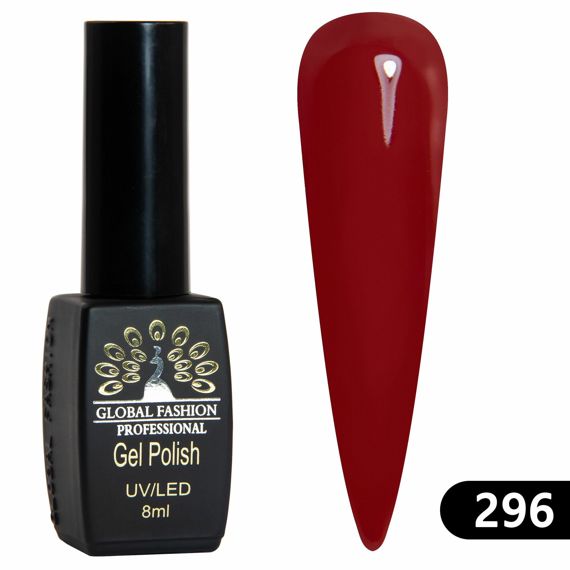 Global Fashion, Гель-лак Black Elite №296
