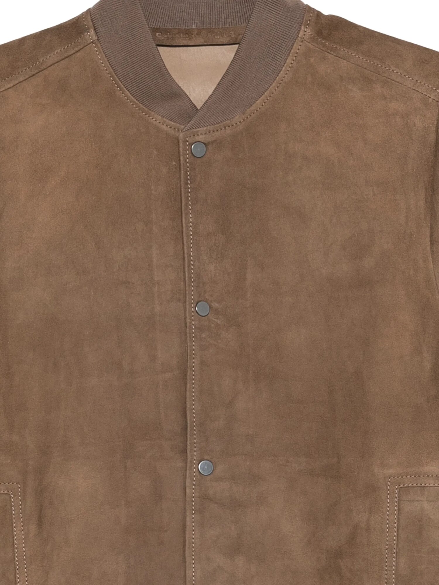 Куртка Salvatore Santoro Snap-button bomber jacket, размер 50, brown — фото 1