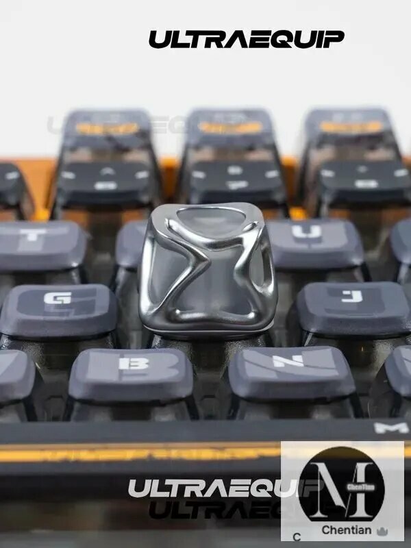 Кейкапы для механической клавиатуры Колпачки Artisan Keycap "YETAI-YIN": 1U клавиша ESC, смола, подсветка, ручная работа, для MX Switch