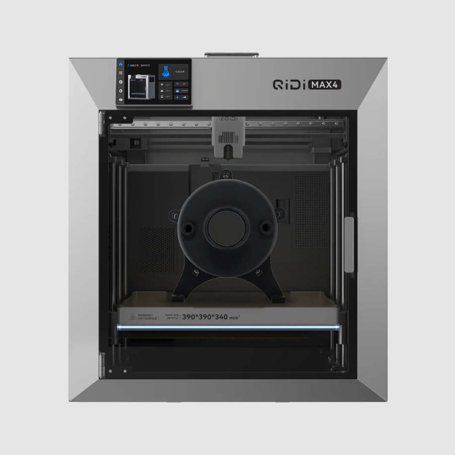 {ONLY PRINTER} QIDI MAX4【not included polar cooler】 Multi-Color Printing 3D Printer, Unleash High-Temp Power.