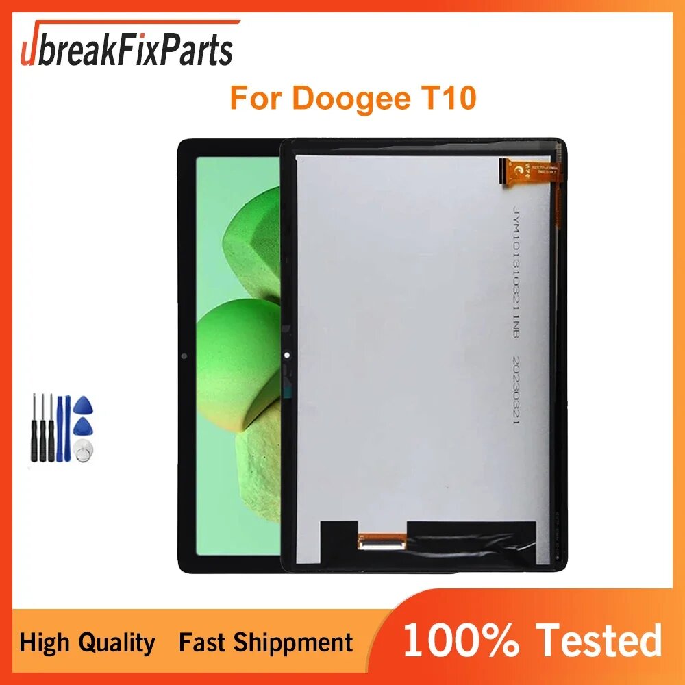 Для Doogee T10 ЖК-экран с сенсорным дигитайзером, полная сборка, запасные части