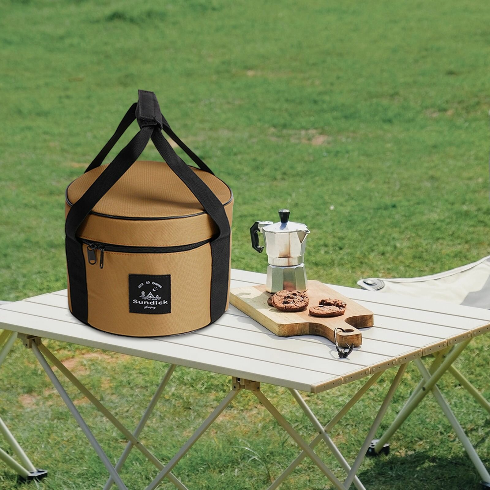 Сумка для хранения походной посуды 9/14 л Ткань Оксфорд Водонепроницаемый чехол для барбекю для пикника