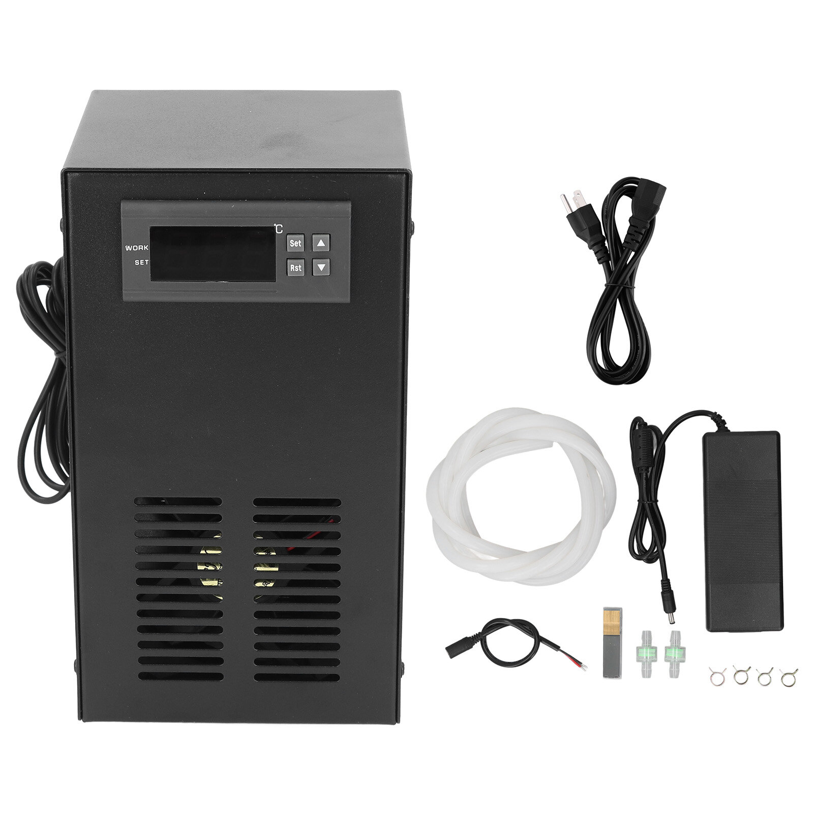 Чиллер для аквариума 120W, 35L, низкий шум, US-вилка