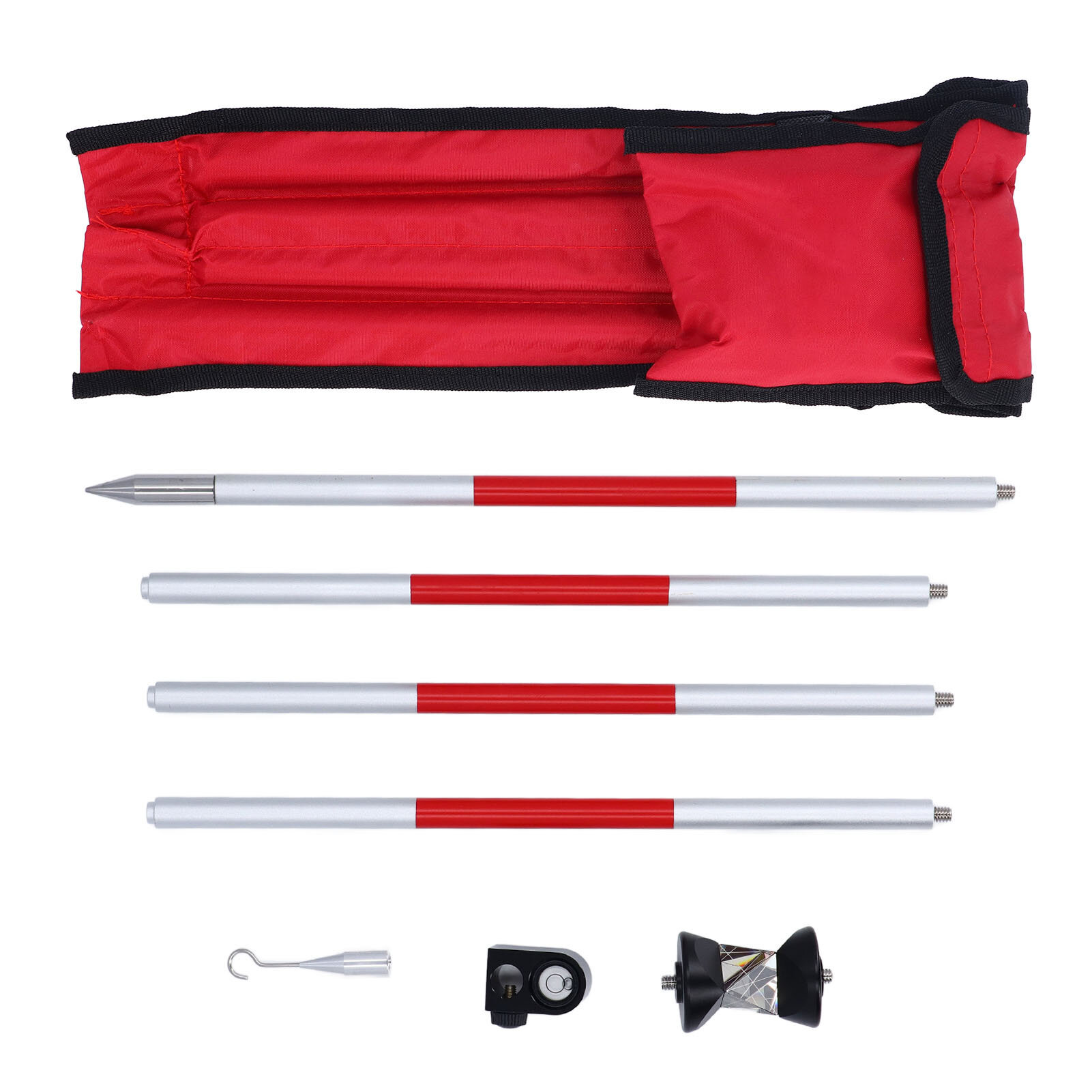 Призма 360° с 4 вехами, +30mm offset, K9 стекло, GRZ101