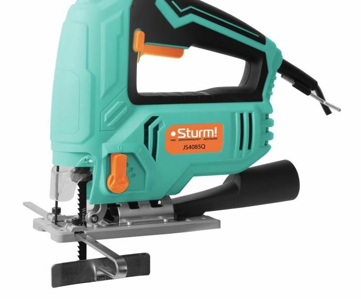 Лобзик электрический Sturm JS4085Q, 850Вт 800-3000 об/м, дерево 100 мм, металл 10 мм быстросъемный зажим, маятниковый ход