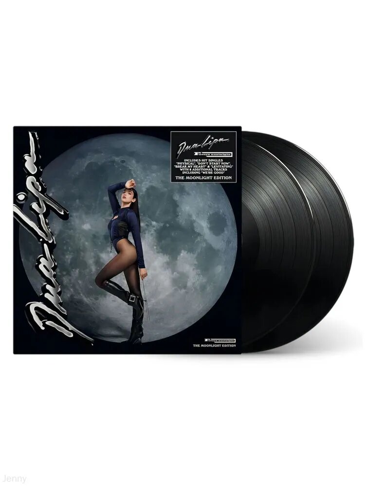 Виниловая пластинка Dua Lipa - Future Nostalgia (The Moonlight Edition) 2 x Vinyl, LP, Album Новый