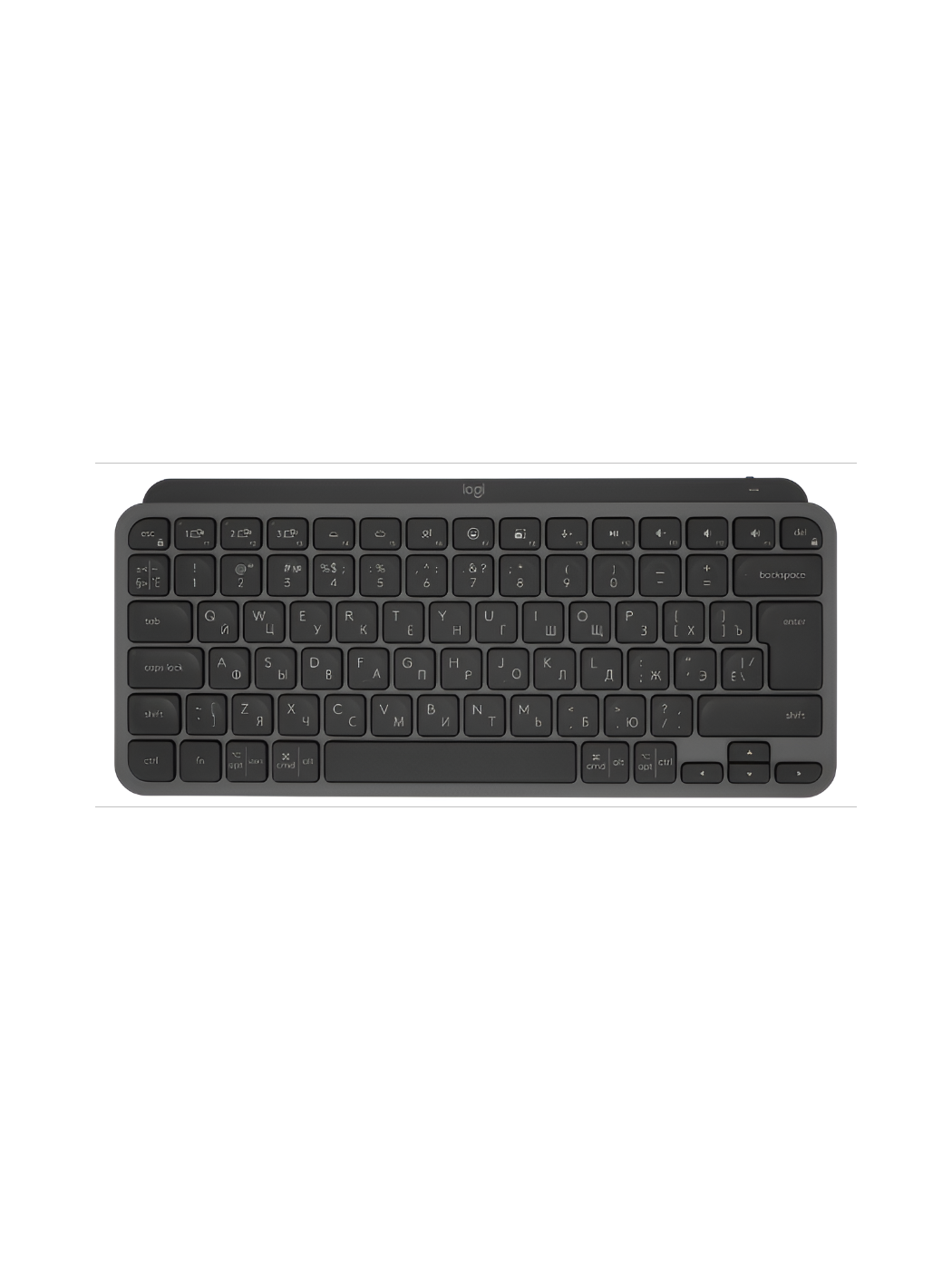 Клавиатура Logitech MX Keys Mini, Bluetooth/USB, беспроводная, подсветка, для ПК, ноутбука
