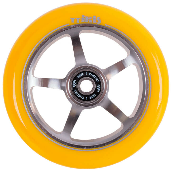 Колесо для трюкового самоката TechTeam X-Treme 110*24мм, Iris, yellow
