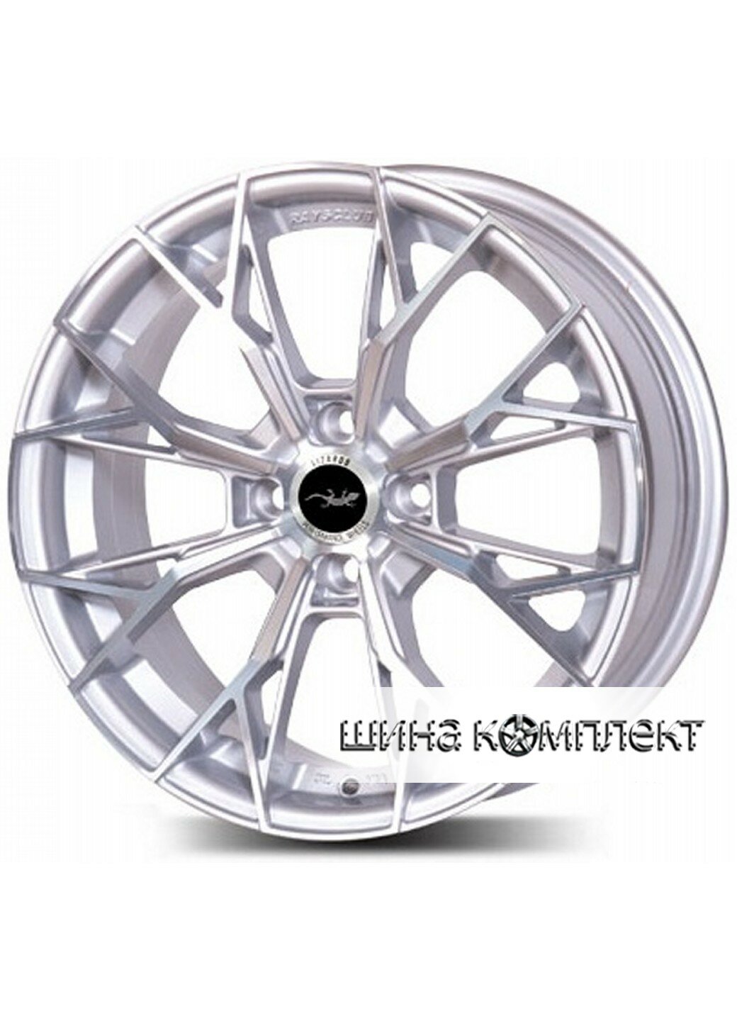 Колесный диск Lizardo Avatar XH180 (348) 6,5x15 5x100 ET38 57,1 SMF литой для автомобиля