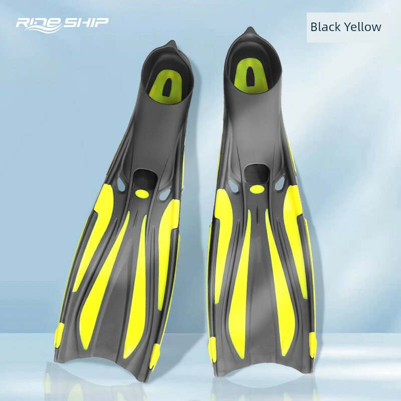 Взрослые дайвинг-лапы для тренировок и сноркелинга - Желтые, размер 36-37