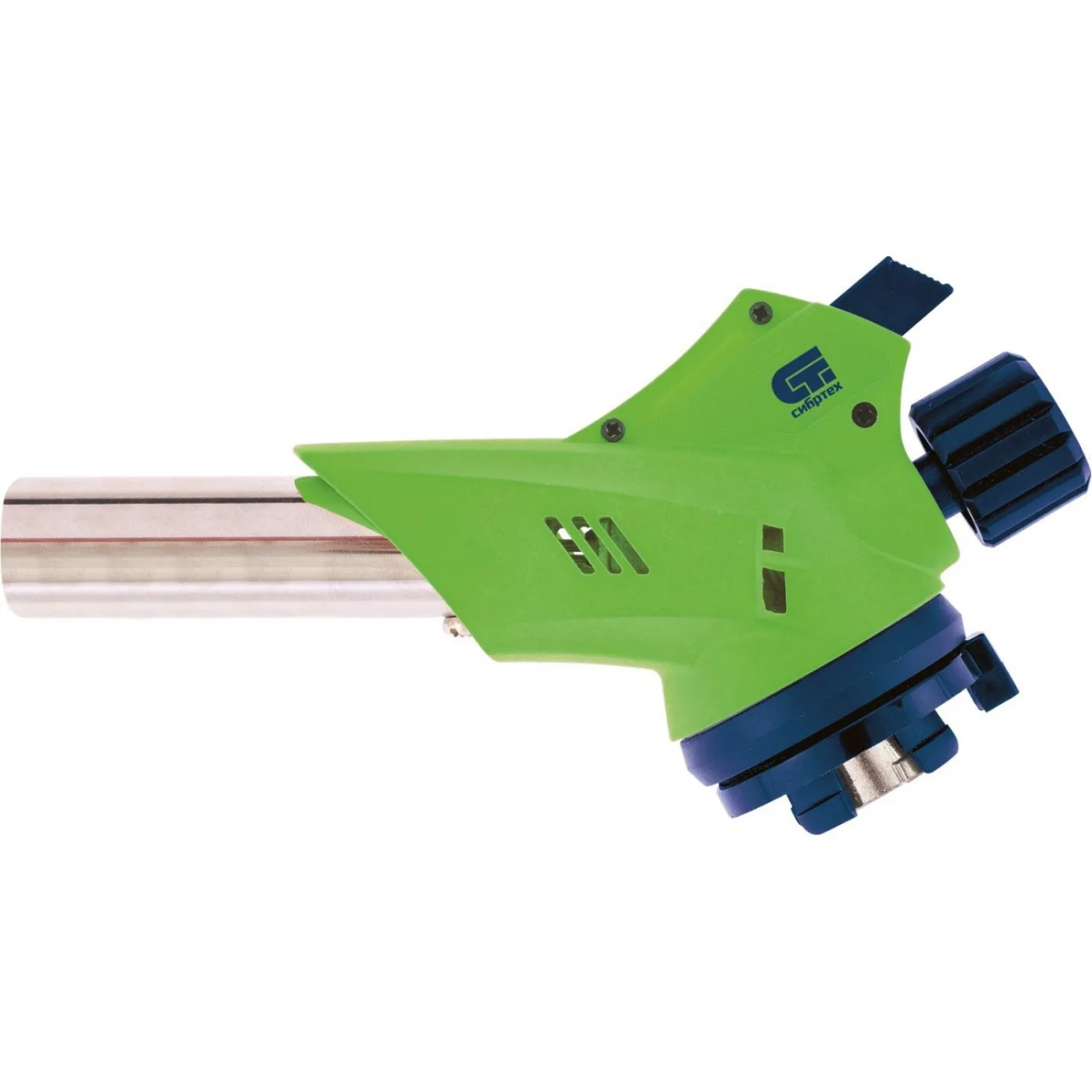 Горелка газовая СИБРТЕХ на бутановый баллон, пьезоподжиг 91421 1572961