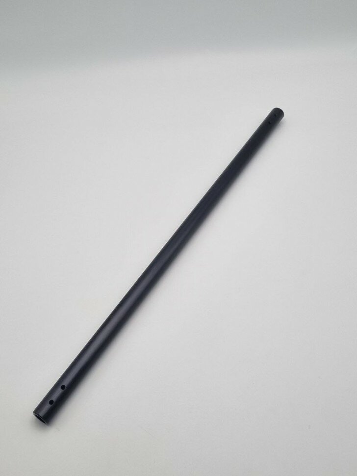 Ручка двери духовки Samsung L-528 мм, черная, металл, без пластиковых держателей DG64-00015B